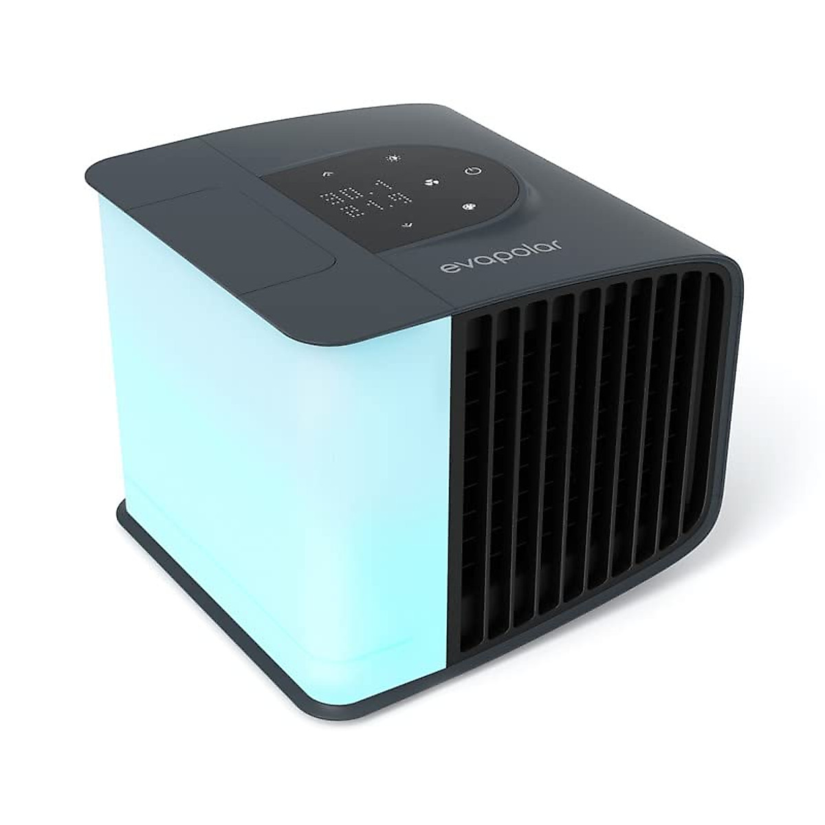 Evapolar evaSMART Personal Evaporative Air Cooler and Humidifier and Portable Air Conditioner EV-3000, Stormy Grey