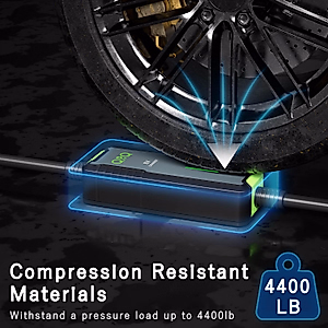 QPQ Level 1-2 EV Charger, 16 Amp 110-240V Portable Electric Car Charger, Electric Vehicle Charging Stations with NEMA 6-20 Plug & NEMA 5-15 Adapter for J1772 with 21 FT Cable