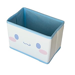 Cinnamoroll Collapsible Storage Bin, Cute Storage Box Foldable Baskets Kawaii Office Desk Organizer Cute Room Decor