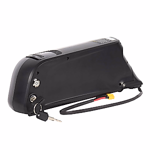 EBIKELING 48V 12.8Ah Dolphin Battery - Electric Bicycle ebike Mountain Bike Lithium ion Rechargeable Battery Pack