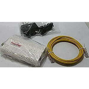 NBS Frontier Fios Formerly Verizon WF-803 FT MoCA 2.5 to Ethernet Bridge WAN/Full/LAN Selector Up to 2.5Gbps Bandwidth with existing coaxial Cables Great Companion for Home mesh Wi-Fi, White
