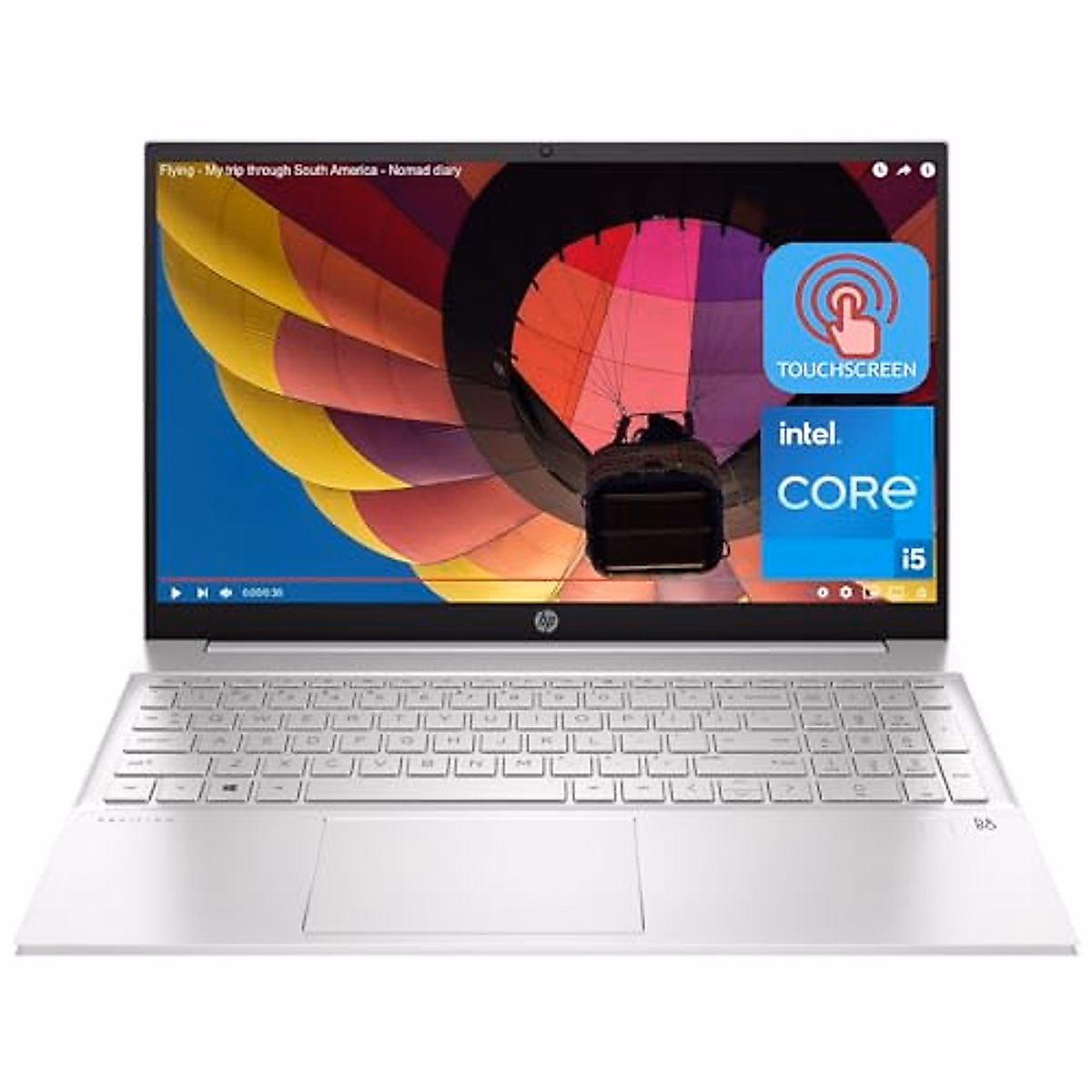 HP 2023 Newest Pavilion Laptop for Business, 15.6" FHD Touchscreen, Intel Core i5-1335U(up to 4.6GHz, Beats i7-1270P) 64GB RAM, 1TB SSD, Intel Iris Xe Graphics, Wi-Fi 6, Webcam, Windows 11 Home