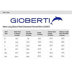 Gioberti Men 100% Cotton Western Flannel Plaid Shirt w/Snap-on Button, Black White Red Line, X-Large