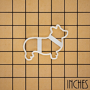 Corgi Pembroke Silhouette cookie cutter, 1 piece - Bakerlogy