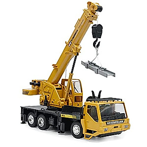 HEBXMF 2.4G Off-Road RC Trucks Tower Cranes Remote Control Construction Toy Loaders RC Engineering Vehicle Models,RC Car Cranes, Educational Toys, Gifts for Children