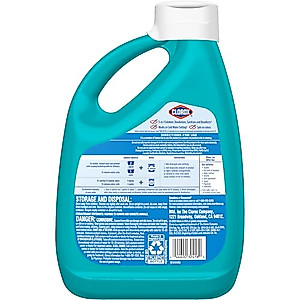 Clorox Laundry Sanitizer, Kills 99.9% of Odor-Causing Bacteria on Laundry, 80 Fl Oz, Pack of 2