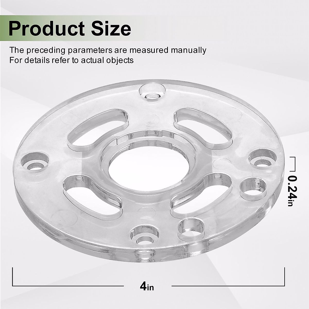 DNP613 Router Sub Base for DE-WALT 20V Compact Routers, Replace DNP613, Fits Model DCW600B, DWP611, DWP611PK More, Round
