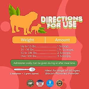 Dog Cranberry Supplement - Natural Dog UTI Treatment & Kidney Support for Dogs. Dog Supplement Powder Same as Cranberry Pills for Dogs. Puppy Supplies for Dog Pee Health - Dog Incontinence Product