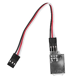 Jopwkuin Mini RC Gyroscope, RC Car Parts Replacement Safe Adjustable Sensitivity for RC Drift Car