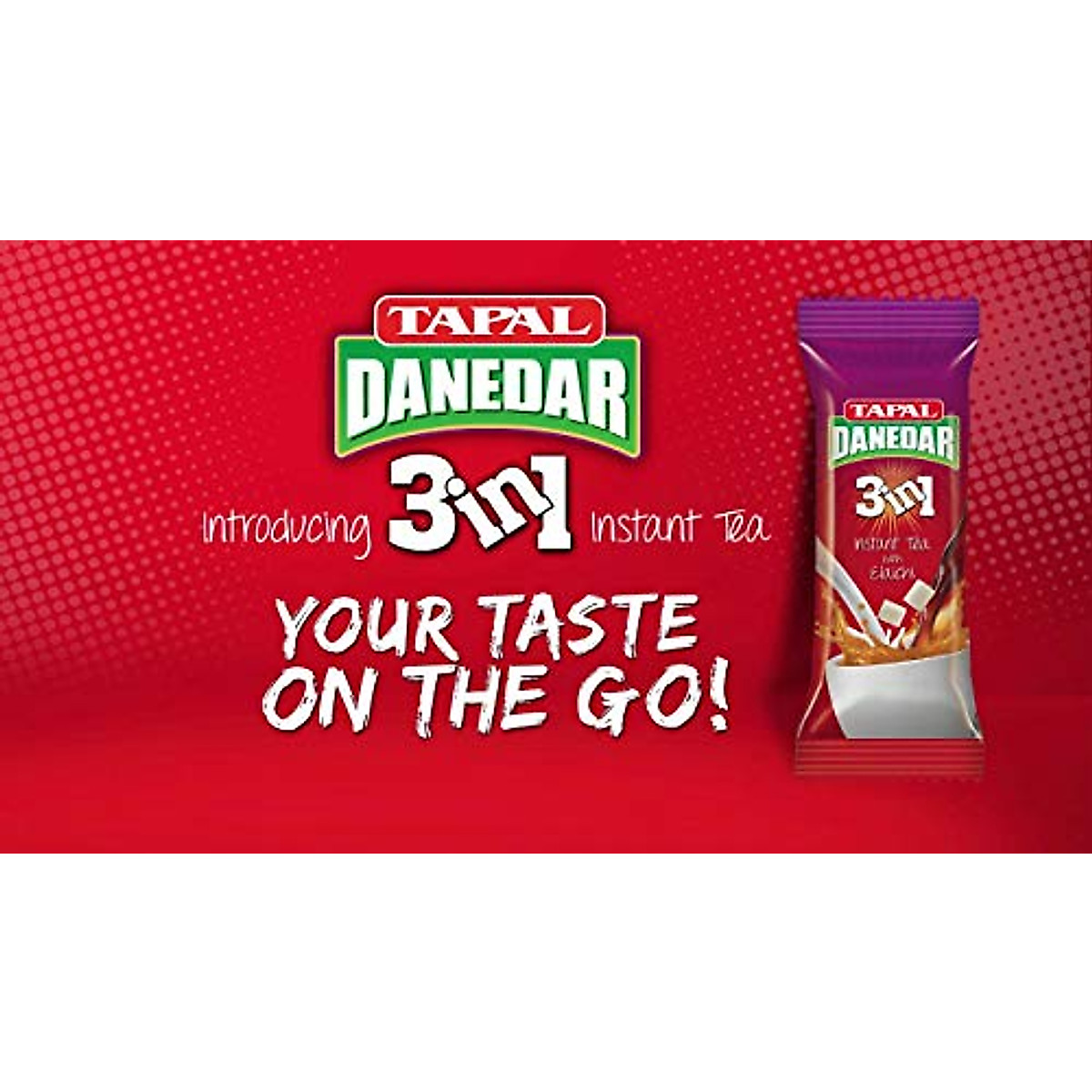 Tapal Danedar - Instant Tea 3in1, (Elaichi) Cardamom (2 PACK), 20 sachets