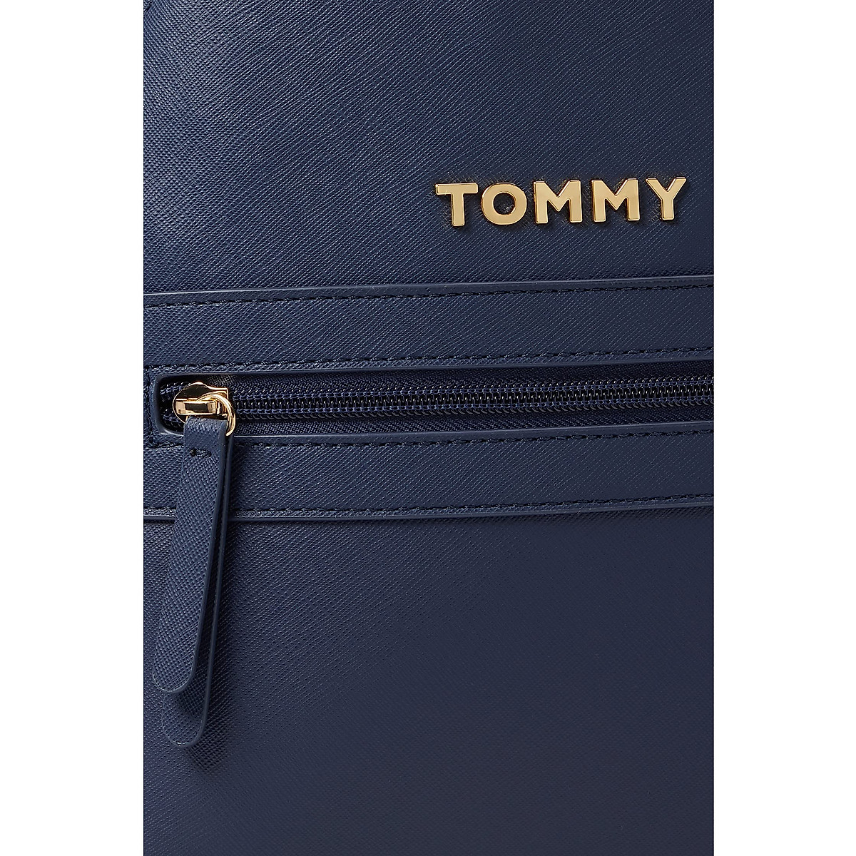 Tommy Hilfiger Kendall II Medium Dome Backpack Saffiano PVC Tommy Navy One Size