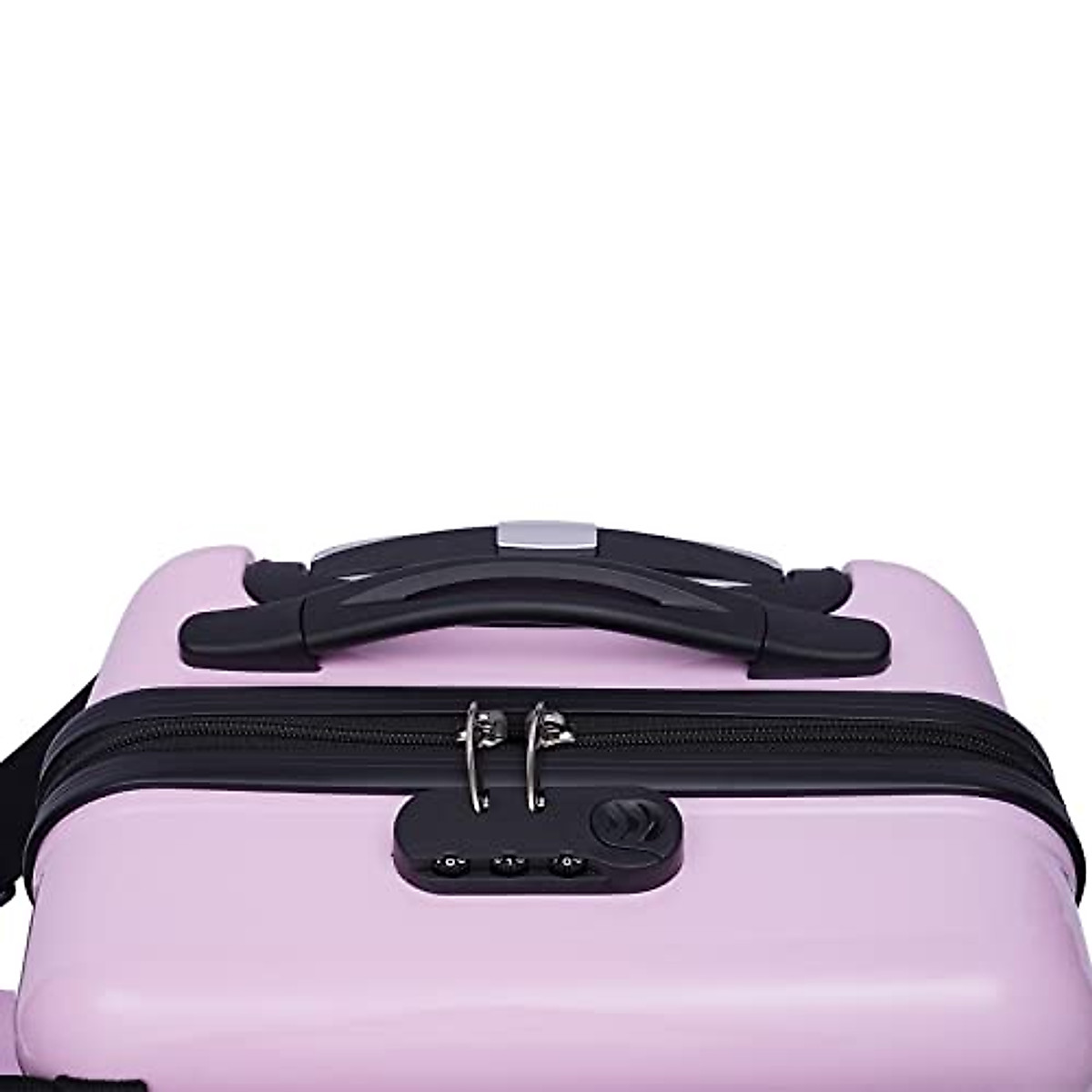 Kids Luggage with Wheels and Ride-On Feature- Portable Children's Travel Thickening Trolley Suitcase - Aluminum Alloy Drawbar - 110lb Load Bearing - for Toddlers and Kids Aged 2-6 Years (Pink)