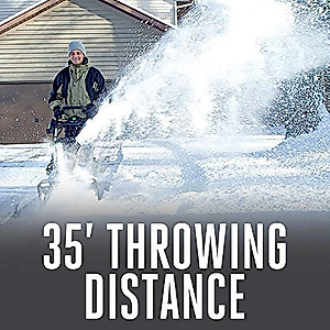 EGO Power+ SNT2102 21-Inch 56-Volt Cordless Snow Blower with Peak Power Two 5.0Ah Batteries and Charger Included & AVB2306 21-Inch Snow Blower Belt for EGO Snow Blower Models SNT2100/SNT2102/SNT2110