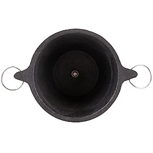 Chef Master Mini Hibachi Grill | Japanese Hibachi Grill Indoor | Fun with Family & Friends | Wooden Base | Indoor Smores Maker | Cast Iron Hibachi Grill Top | Mini Smores Maker