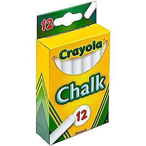 Crayola 51-0320 White Chalk 12 each