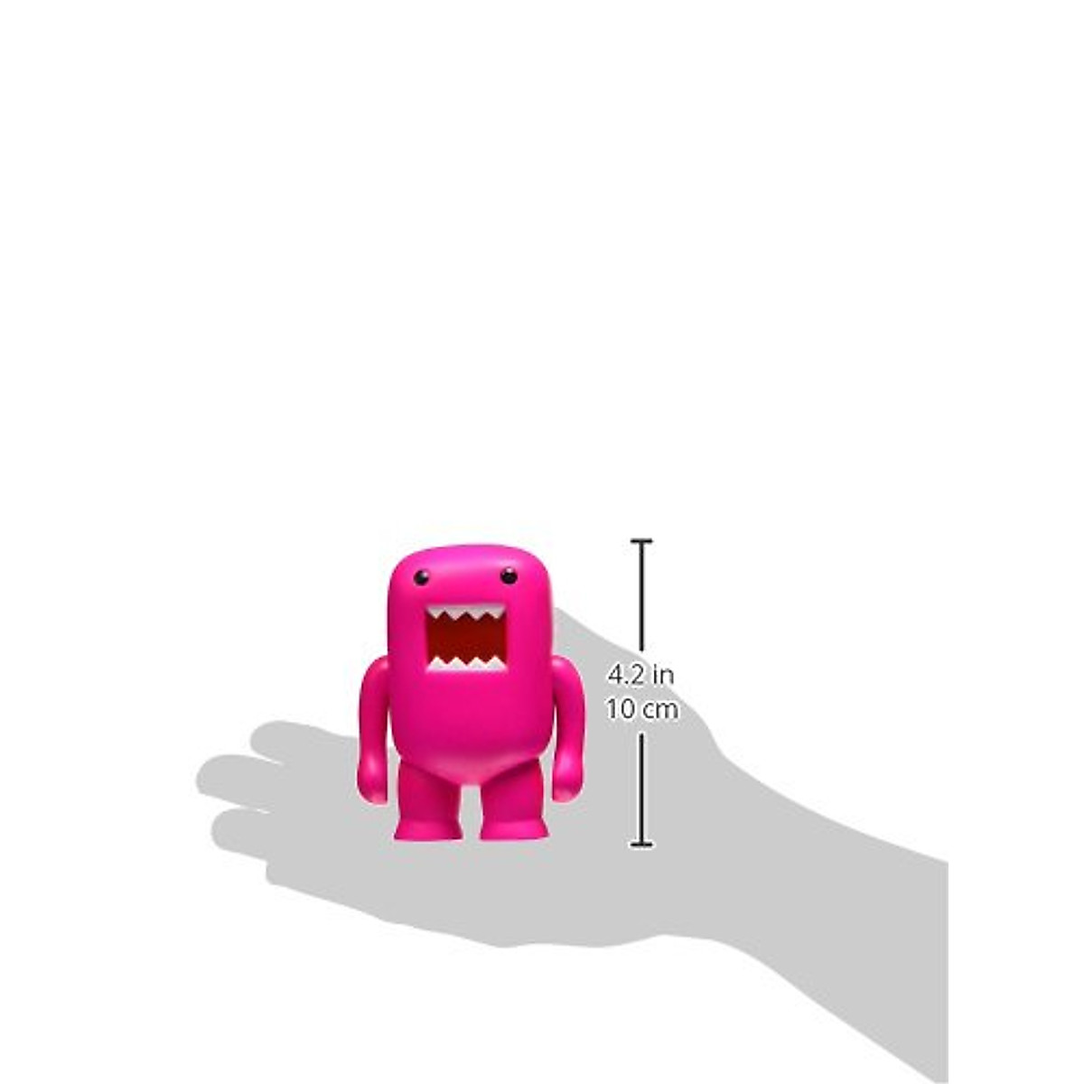 4" Domo Vinyl Figure: Black Light Pink