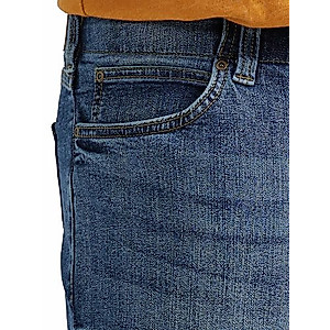 Lee Men's Big & Tall Extreme Motion Relaxed Straight Jean Maddox 44W x 30L