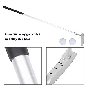 Demeras Two-Way Putter Practical Putter for Left and Right Hand for Child Adult