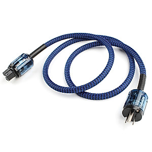 HiFi Audiophile Power Cord HiFi Audio AC Power Cable Power Cord US Plug 1.5 Meters 4.9feet