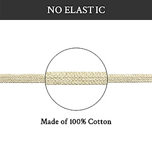 Endoto 2 Pairs Shoelaces for Converse Sneaker Shoes Flat Laces Replacement(Color:Beige,Size:54Inch)