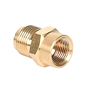 GGC 10 Feet 1/2 inch ID Natural Gas Hose with Quick Connect Fittings Assembly for Low Pressure Appliance -3/8 Female to 1/2 Male Adapter for Outdoor NG/Propane Appliance - CSA Certified