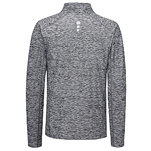 Dasawamedh Men's Running Sport Track Jacket Full Zip Workout Athletic Fitness Jackets for Training Gray Heather L