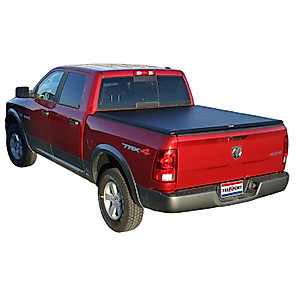 TruXedo TruXport Soft Roll Up Truck Bed Tonneau Cover | 244101 | Fits 1994 - 2001 Dodge Ram 1500, 1994-02 2500/3500 6' 6" Bed (78") , Black