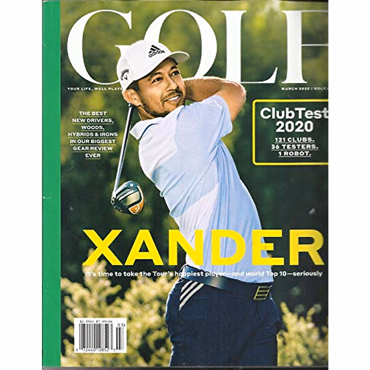 GOLF MAGAZINE, YOUR LIFE, WELL PLAYER * CLUB TEST 2020 MARCH, 2020 VOL.62 NO2