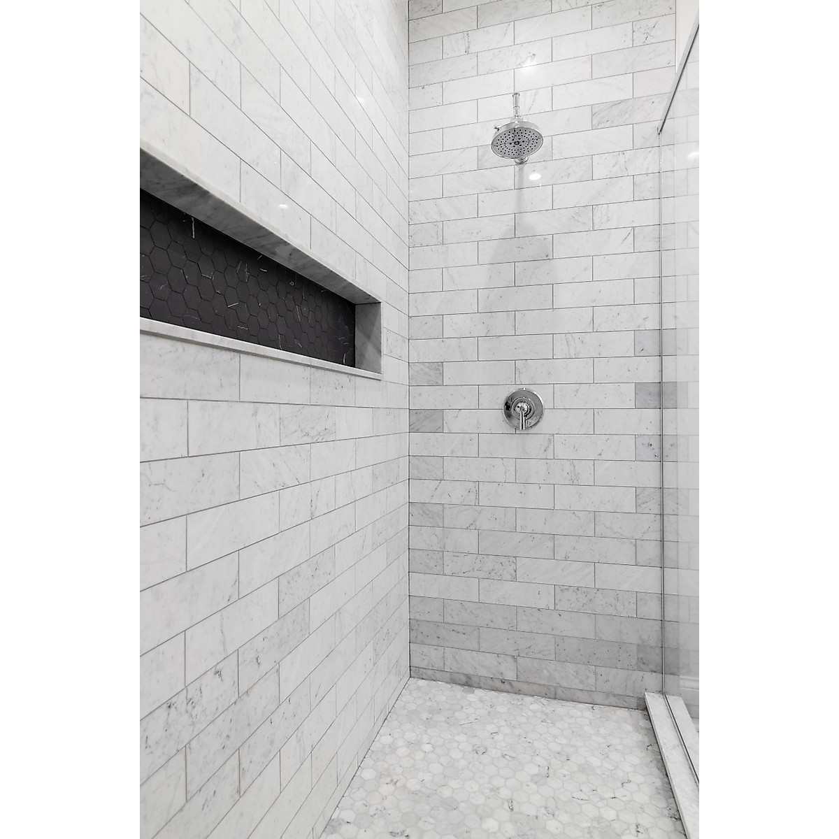 EZ-NICHES - USA - Ready for Tile Niche Preformed Bathroom Recess It Shower Shampoo Shelf (14" X 36")
