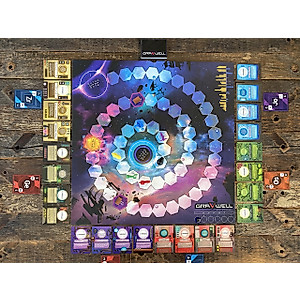 Renegade Game Studios Gravwell 2nd Edition, Escape a Black Hole, 2-6 players, Ages 10+, Playing time 30-45 minutes