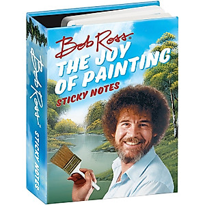 Bob Ross The Joy of Painting Sticky Notes Booklet