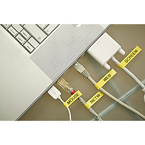 Brother P-touch, PTP750W, Wireless Label Maker, NFC Connectivity, USB Interface, Mobile Device Printing, Black