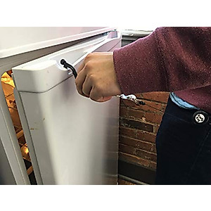 Kooty Key Germ Utility Hook Tool- Avoid Touching Bacteria Ridden Surfaces- Carabiner Included (Colors May Vary) (1 Pack, Purple)