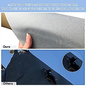 Collyon Universal RV Cover Patch Kit,RV Cover Repair Adhesive Patch (3 PCS)