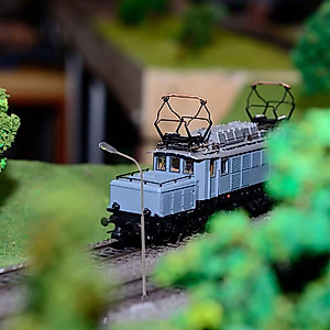 10PCS Model Railway Train Lamp Post 1: 150 Scale Street Lights T N Scale LEDs Light 3V Train Scenery Miniature Accessories