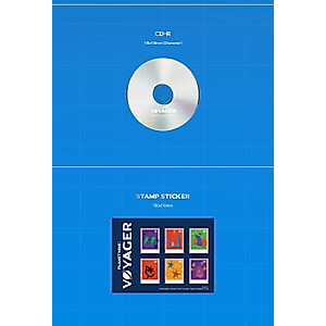 RBW ONEWE - Planet Nine : VOYAGER (2nd Mini Album) Album+Extra Photocards Set (CD Only, No Poster)