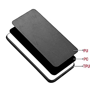 Phone Case for Infinix Hot 12 Play, Case for Infinix Hot 12 Play Cow-Like PU Leather Style Protector Cover, Non-Slip Shockproof Cover for Infinix Hot 12 Play Case