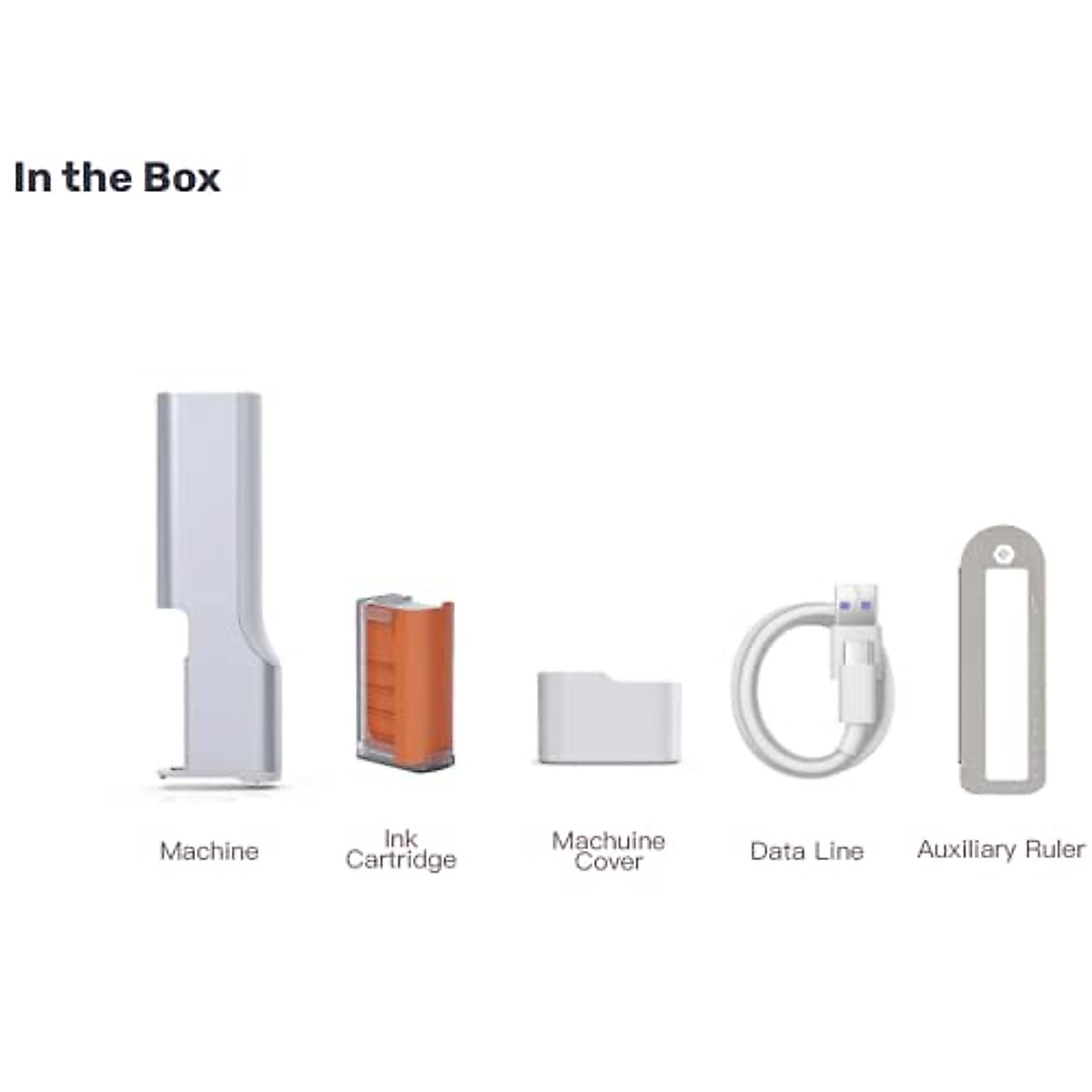 EVEBOT Printpen Inkjet Pen Portable Handheld Printer Logo Tattoo Printing Inkjet Mini Printer Mini Marker On Paper or Skin (Official Package)