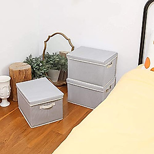 GRANNY SAYS Bundle of 3-Pack Trapezoid Storage Bins & 3-Pack Rectangle Storage Bins