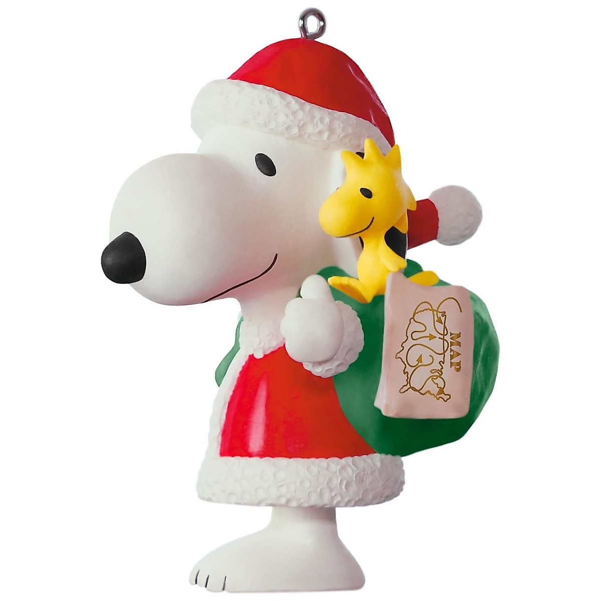 Hallmark Keepsake Christmas Ornaments Premium Peanutrs Spotlight on Snoopy 20th Anniversary
