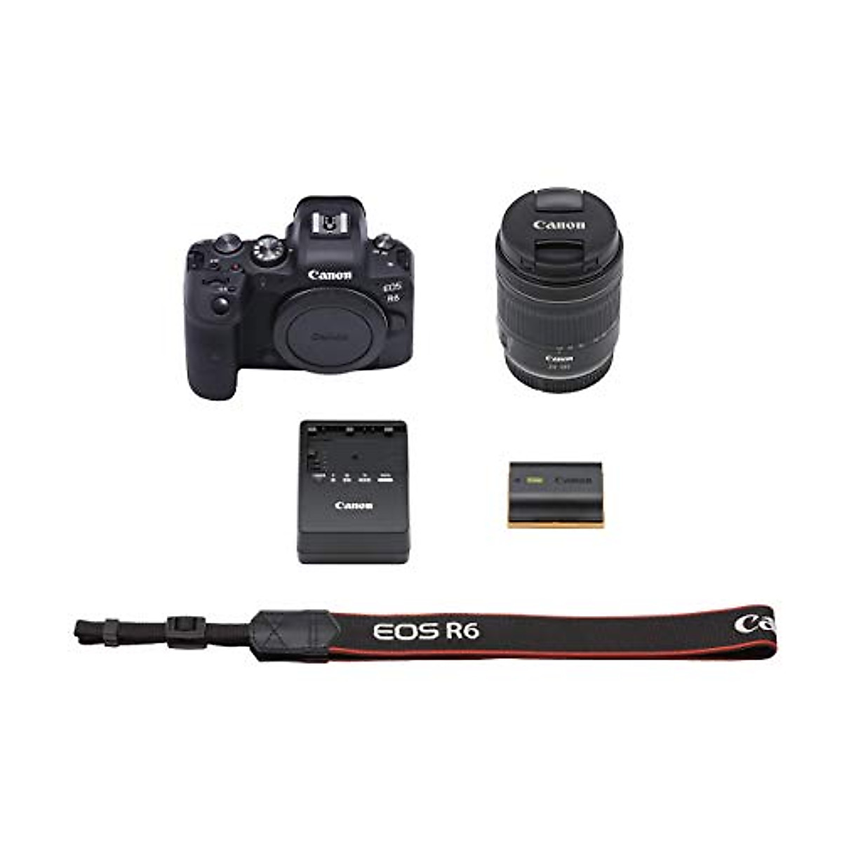 Canon EOS R6 Full-Frame Mirrorless Camera + RF24-105mm F4-7.1 is STM Lens Kit (Renewed)