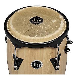 Latin Percussion LP City Wood Congas 10" & 11" Set - Natural Satin Finish