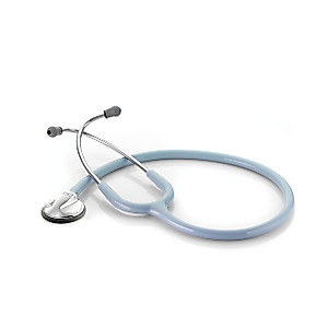 ADC Platinum Adscope Lite 614 Lightweight Pediatric Stethoscope with Tunable AFD Technology, 30.5 inch Length, Light Blue