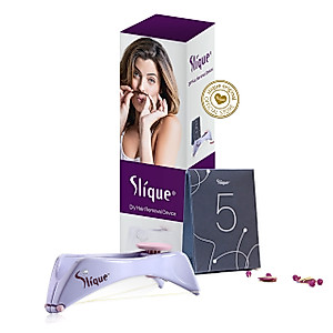 Slique Eyebrow Face and Body Hair Threading and Removal System. Amazing at home quick and painless hair removal system using the ancient technique of Threading to remove ALL unwanted facial hair.