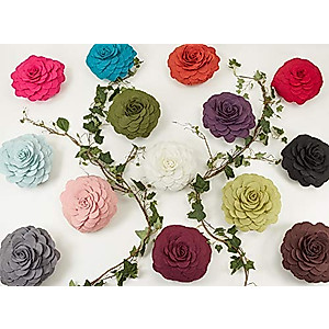 SARO LIFESTYLE Rose Flower Design Poly Filled Throw Pillow