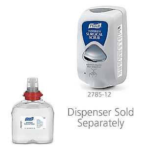 PURELL TFX Waterless Surgical Scrub, 1200 mL Scrub Refill for PURELL TFX Touch-Free Dispenser (Case of 4) - 5485-04