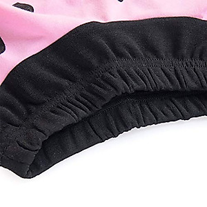 Little Girls Clothes Outfits Cute Heart Print Pants Sets Kids Hoodie Toddler Long Sleeve Cotton Sweatshirts Size 8