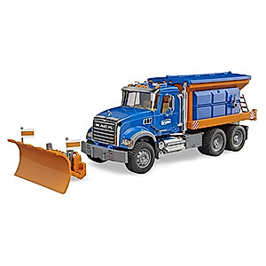 Bruder Toys Mack Granite Winter Service with Snow Plow