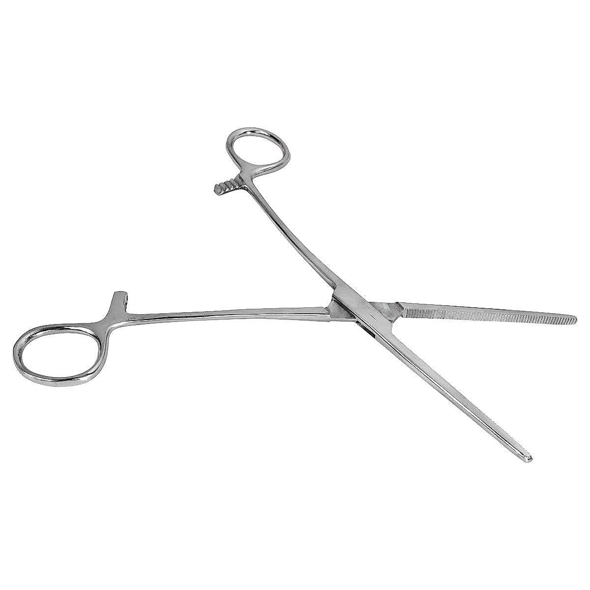 HTS 161S2 2 Pc 8" Locking Straight & Curved Hemostat Set