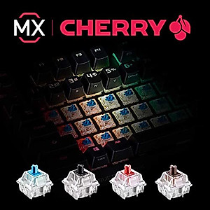 ASUS RGB Mechanical Gaming Keyboard - ROG Strix Scope Deluxe | Cherry MX Silent Red Switches | 2X Wider Ctrl Key for FPS Precision | Gaming Keyboard for PC (Renewed)